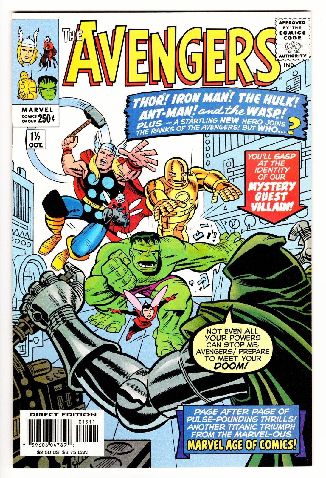 First Avengers Comic Cover