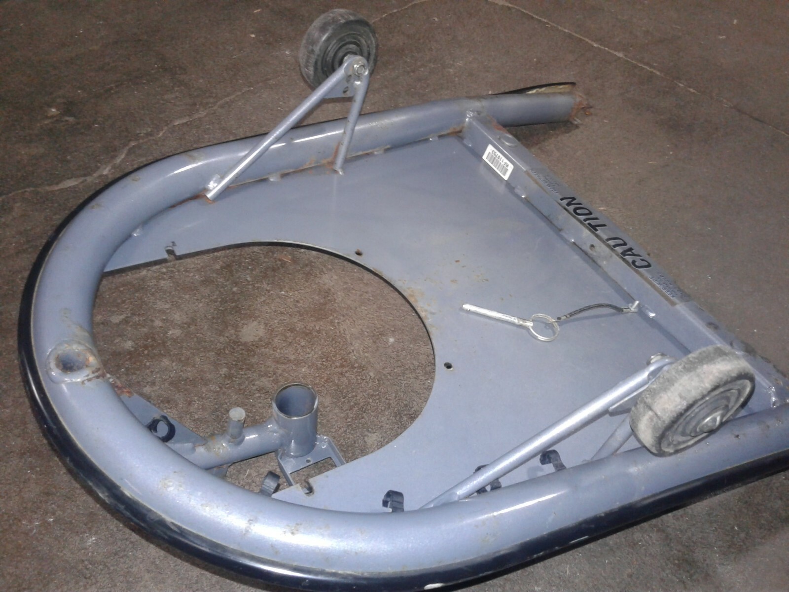 Rascal 235 Mobility Scooter Front Body Frame w/anti Tip Wheels. | eBay