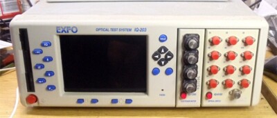 Exfo IQ9112 1x12 fiber switch sigle/multimode & IQ1202 power meter ...