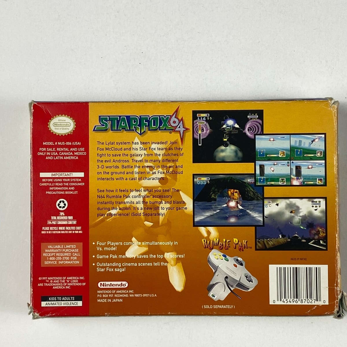 Logotipo De Star Fox 64