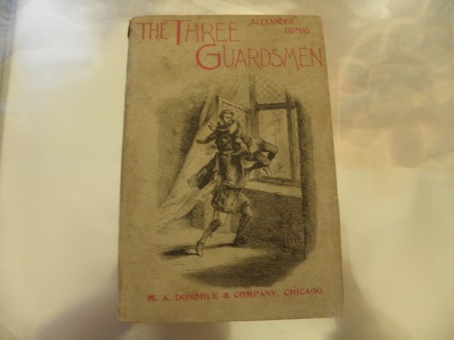 the Three Guardsmen Muskateers by Alexander Dumas 1896 Softcover Book ...