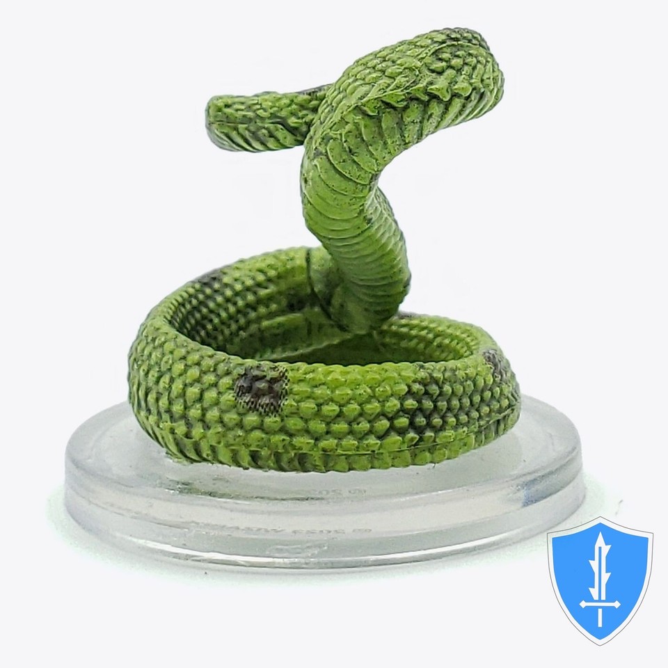 Giant Poisonous Snake - Bigby Glory of the Giants #17 D&D Icons of ...