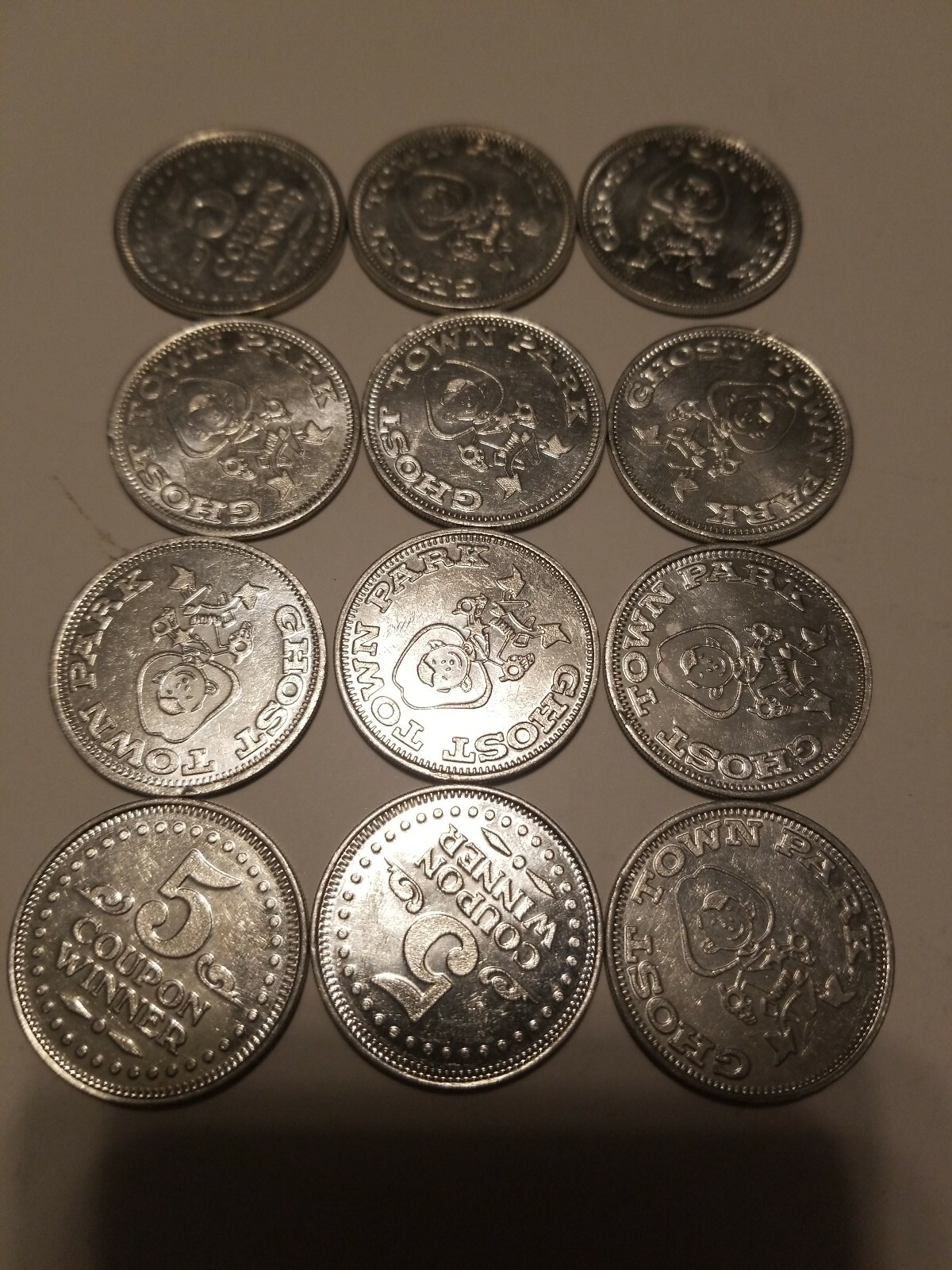 12 Rocky Glen Ghost Town Amusement Park Moosic Scranton Pa Arcade Game ...