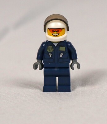 Lego Minifigure: Swamp Police Helicopter Pilot CTY0535 30311 Swamp ...
