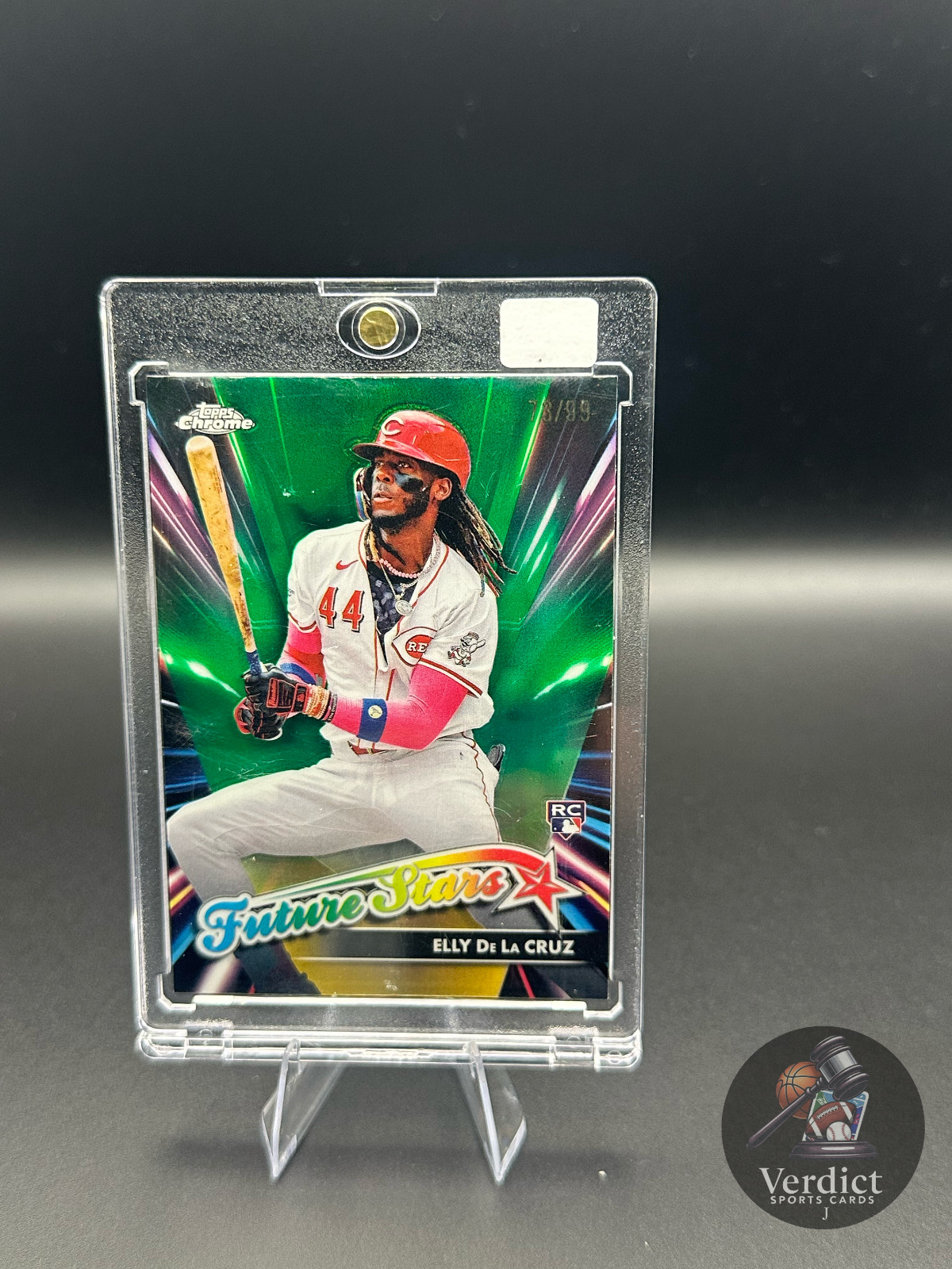 Elly De La Cruz 2024 Topps Chrome Update #FSU-11 Future Stars - Green ...