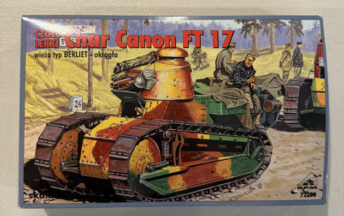 Lot of 3 kits RPM Model Kit Char Cannon FT 17 #35065 1/72 NEW | eBay