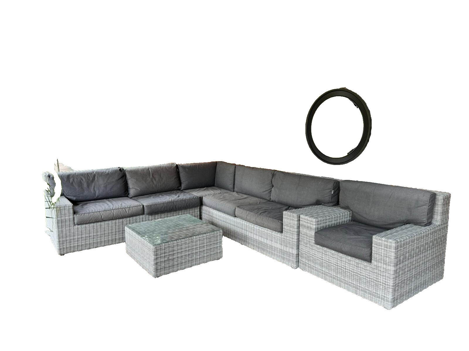 L Shape Outdoor Sofa | eBay UK