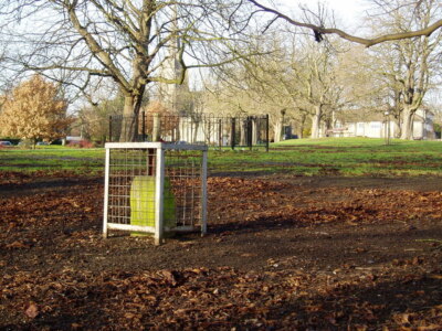Photo 6x4 Glebe stone, Churchfields Recreation Ground Southall The ...