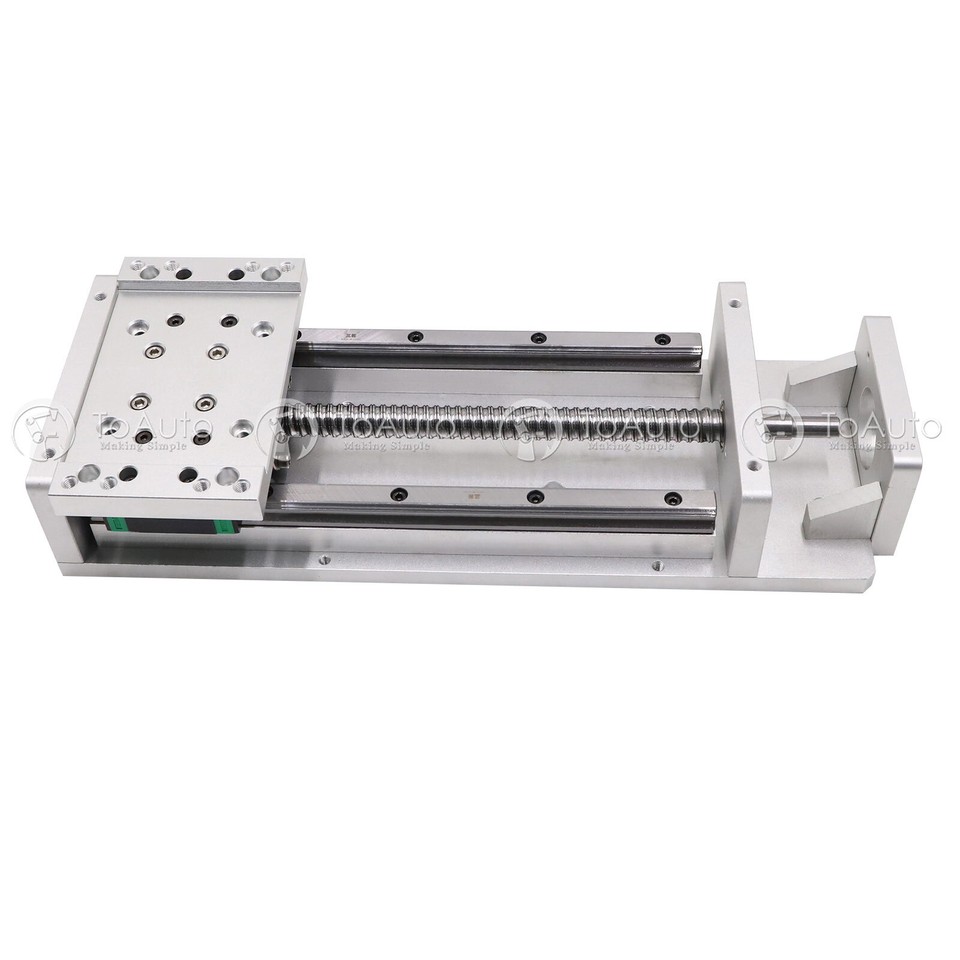 100-1000mm Linear Rail Sliding Table Cross Slide Module SFU1605 XYZ ...