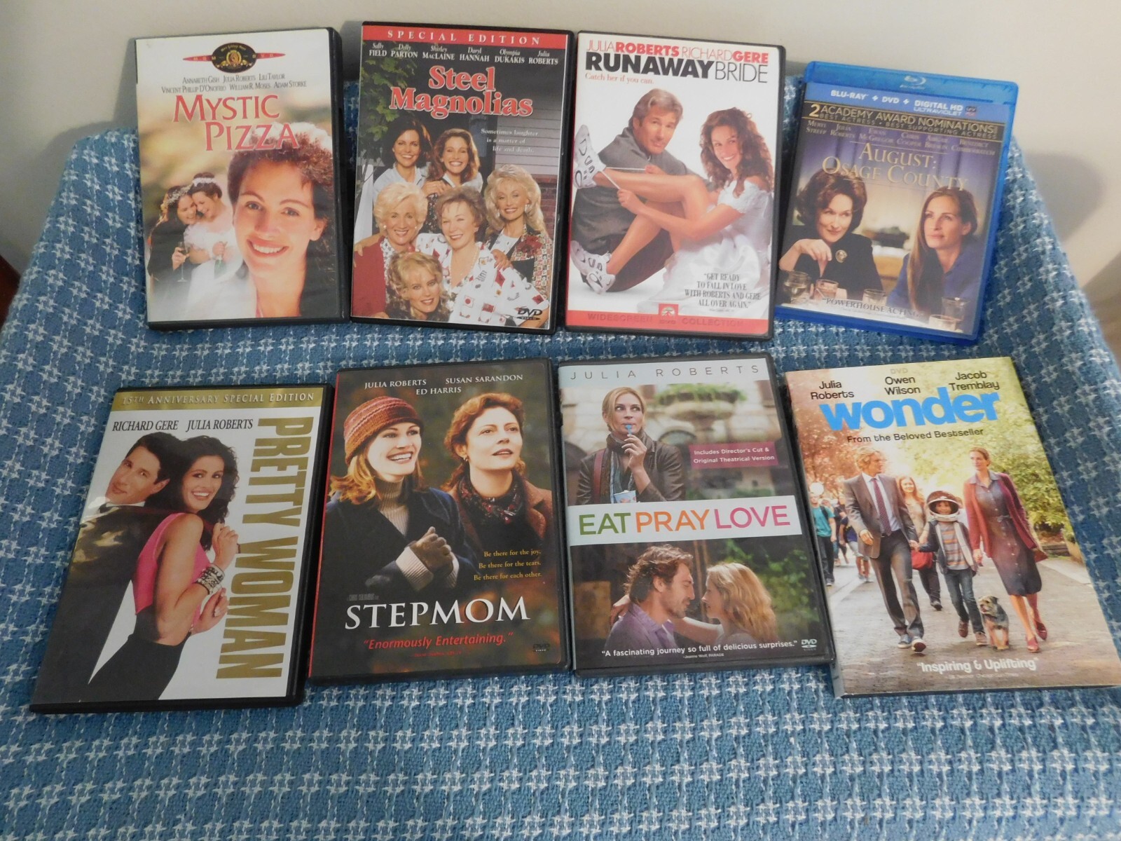Pre-Owned Mixed Lot of 8 Julia Roberts DVDs including 1 Blu-Ray | eBay