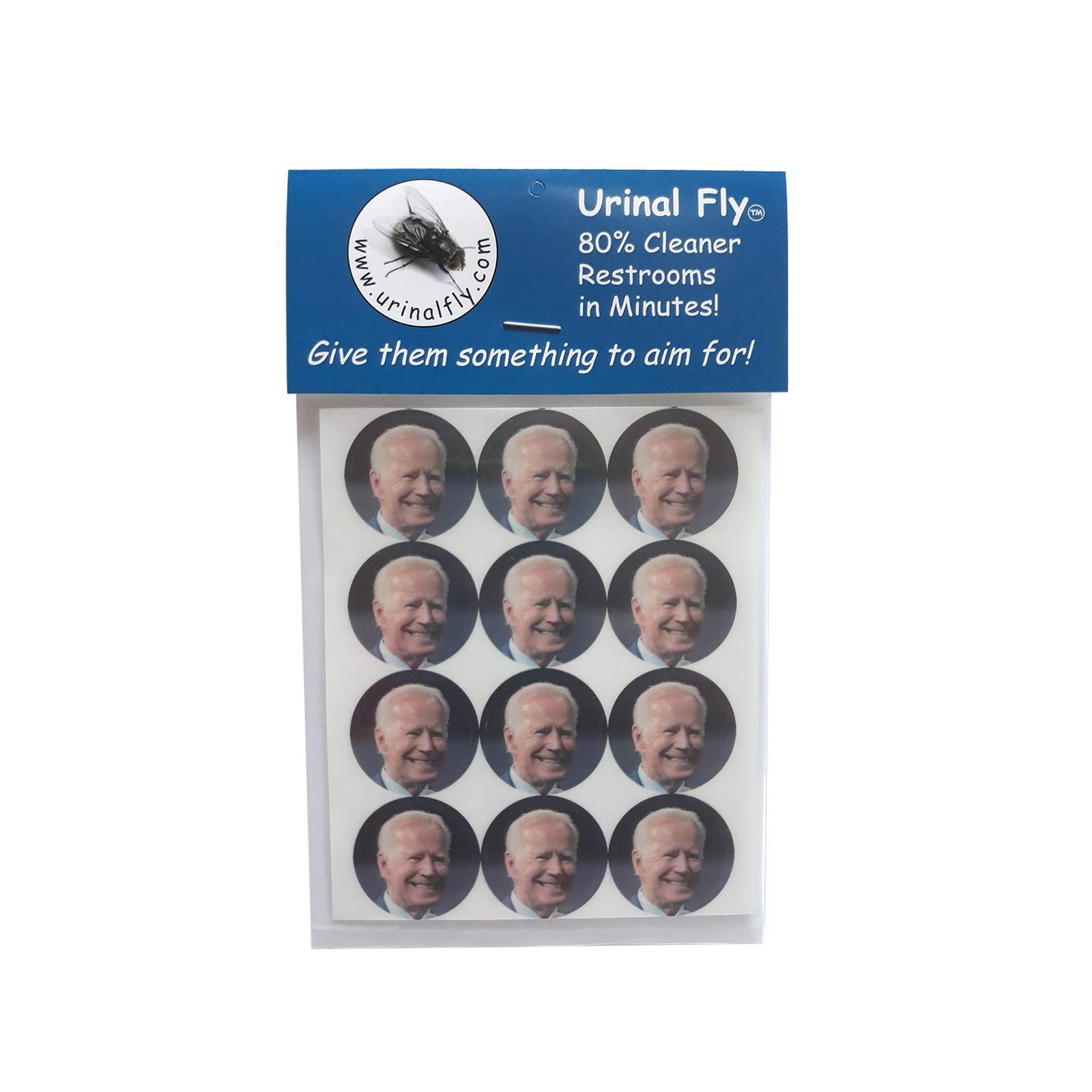 Urinal Fly Toilet Stickers Joe Biden Targets 80% Cleaner Bathrooms ...