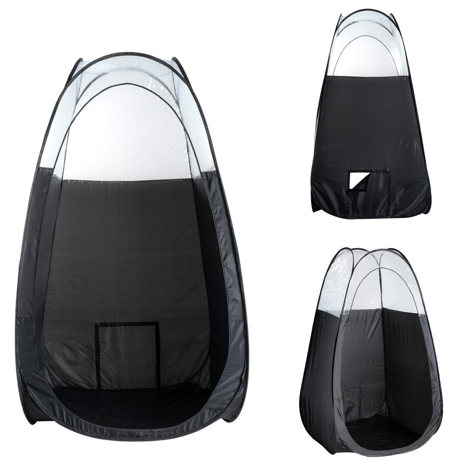 Black Spray Tanning Tent with Carry Bag | eBay
