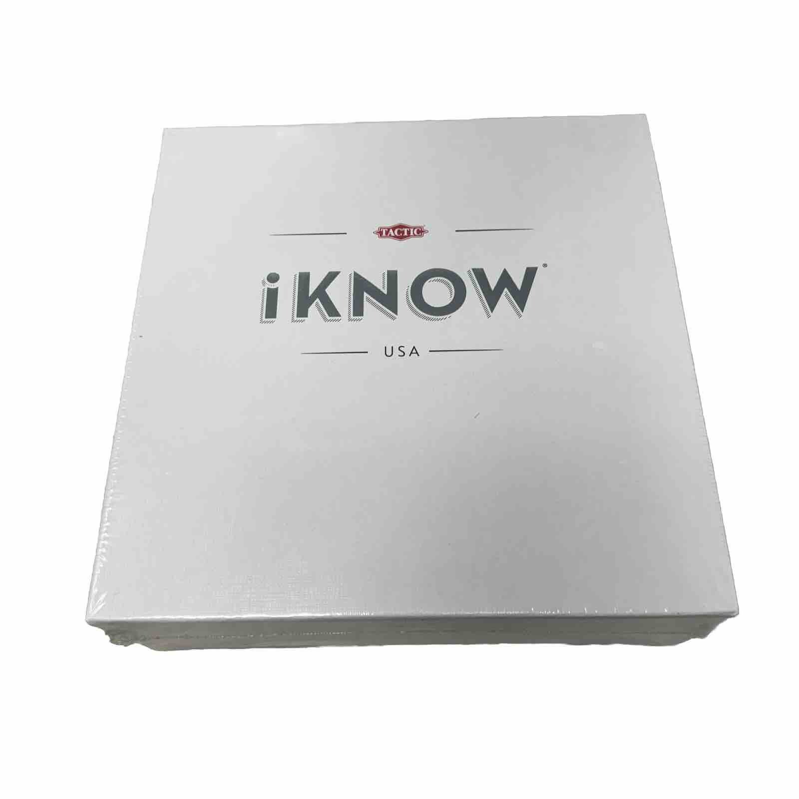 NEW SEALED I Know USA Game by Tactic Ages 15+ 2-6 Players Made in ...
