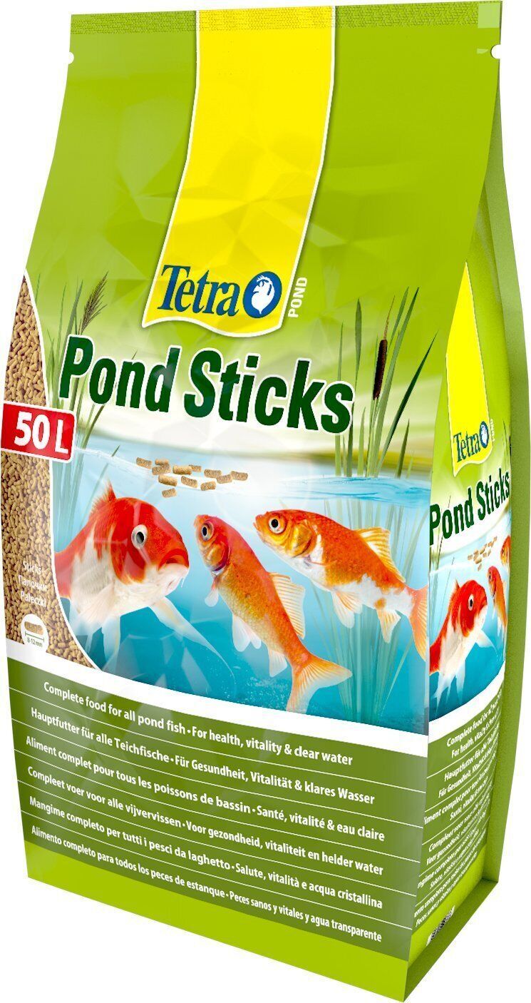 Tetra Pond Sticks Floating Fish Food Koi Complete Food Vitality & Water ...