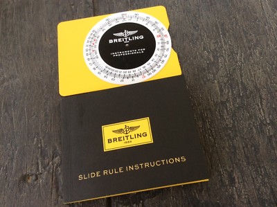 Breitling Slide rule instruction book | eBay