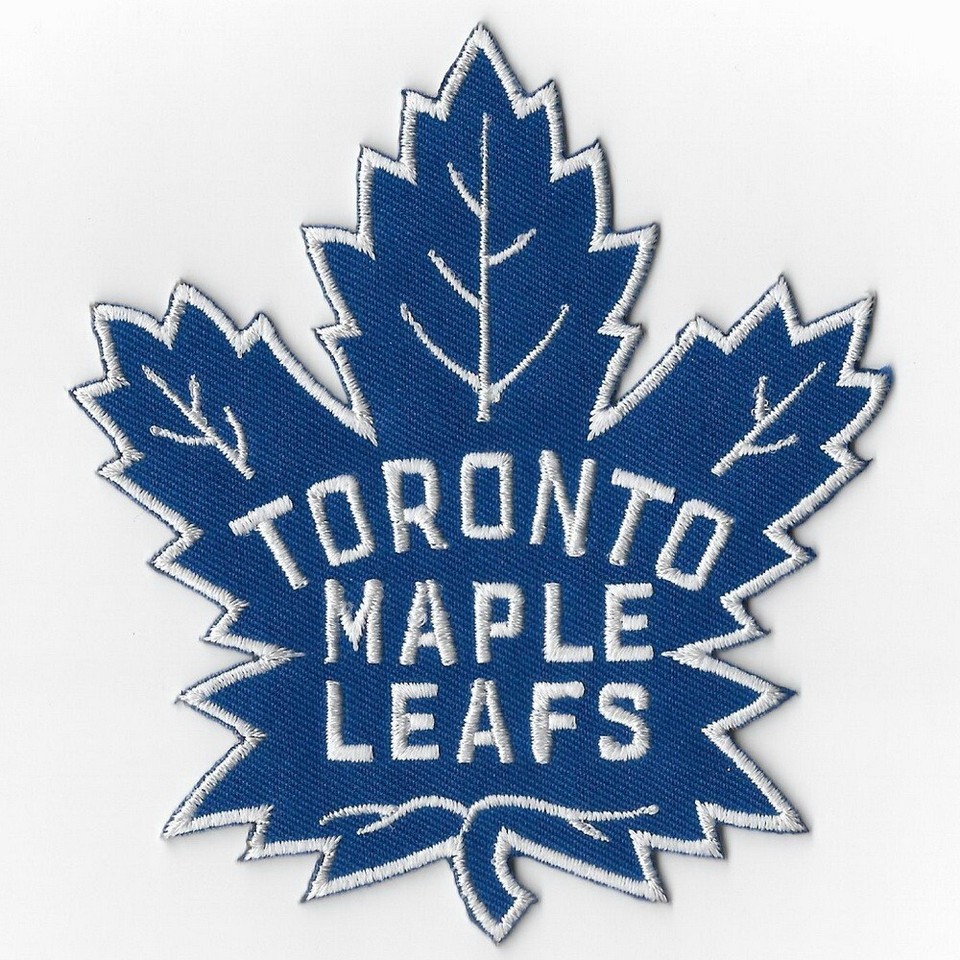 Lot SET Of 9 Toronto Maple Leafs NHL Iron on Patches Embroidered Emblem ...