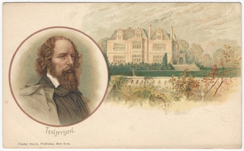 British Poet Alfred Lord Tennyson -Huld Authors Series 1900s Literary ...