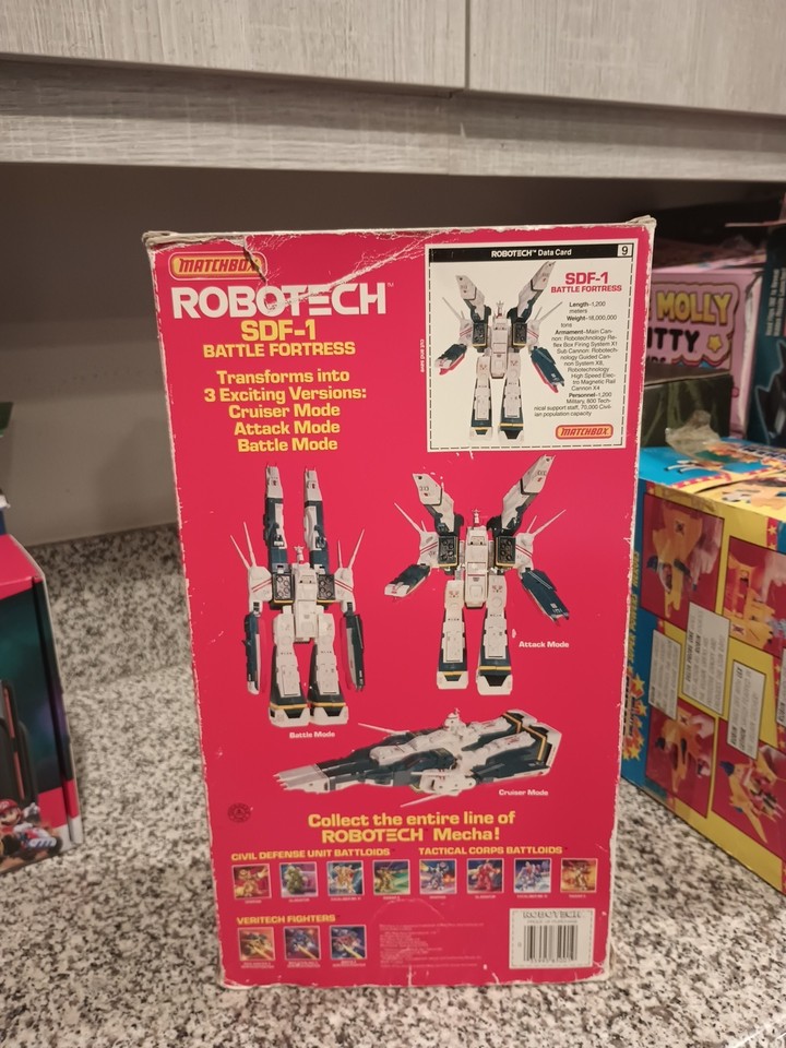 Matchbox Robotech SDF-1 Battle Fortress Collectors series 1985 New | eBay