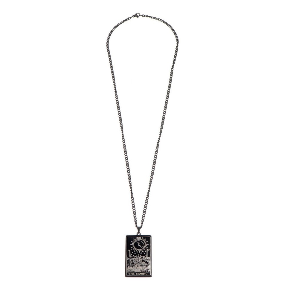 Tarot Pendant Neck Jewelry Male Sweater Chain Stainless Steel Material ...