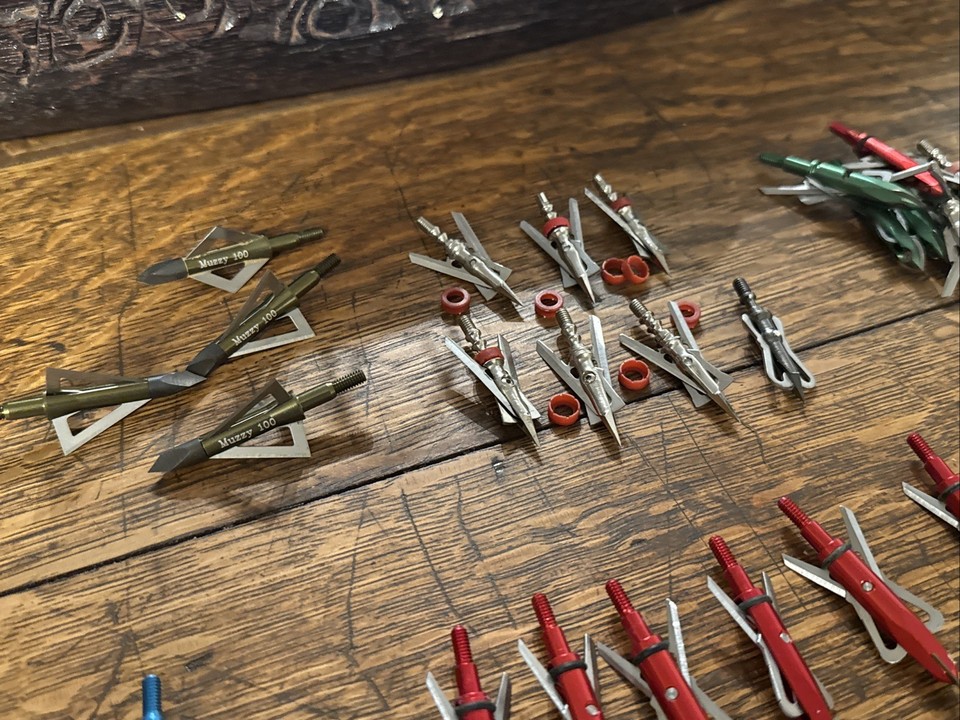 Huge Rage/muzzy Broadhead Lot New, Unpackaged | eBay