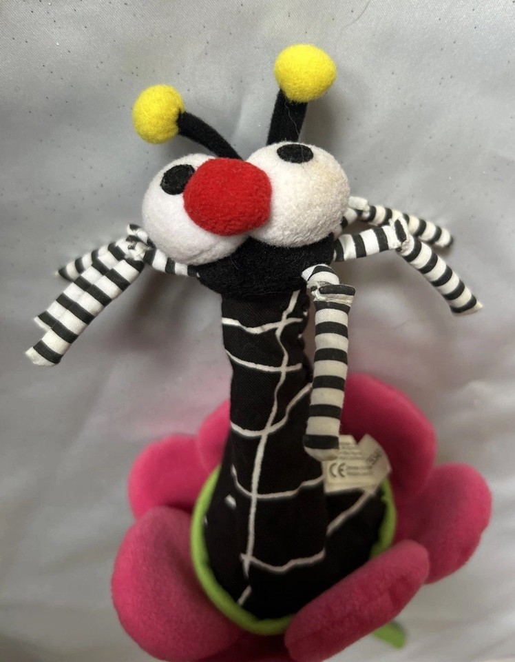Vtg MANHATTAN TOY Spider Stick Puppet Lolli-Puppet Plush Flower | eBay