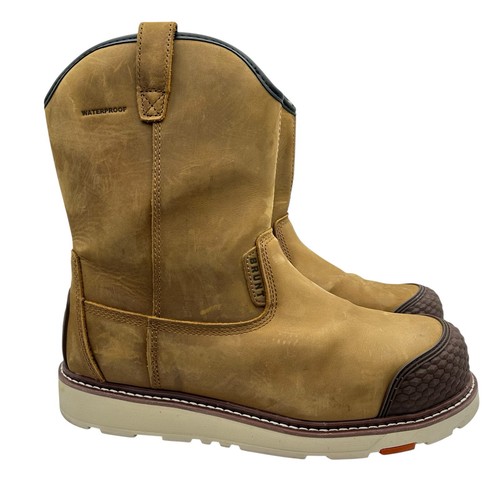 Mens 10 M - Brunt The BOLDUC Comp Brunt Toe Pull On Work Boots Brown ...