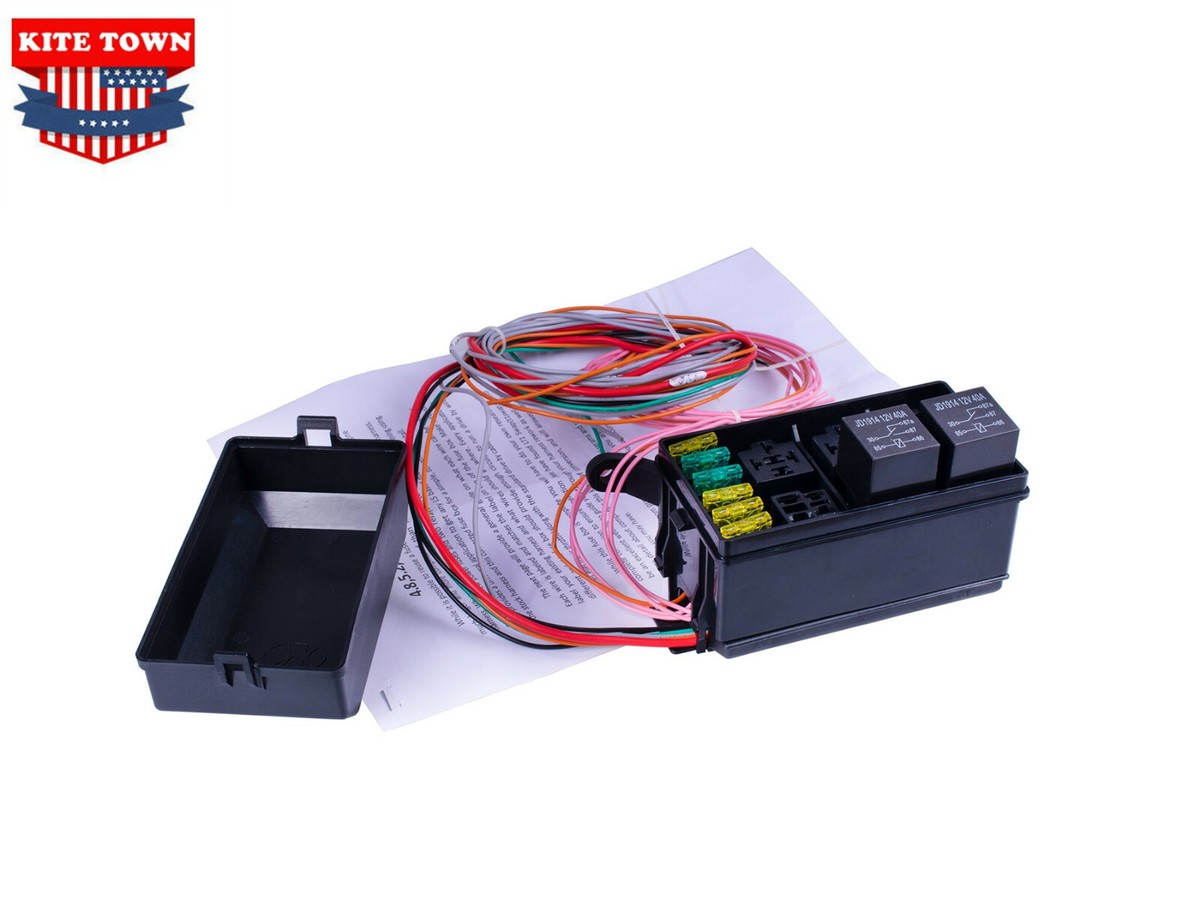 Diagrama de fiação da caixa de fusíveis LS swap