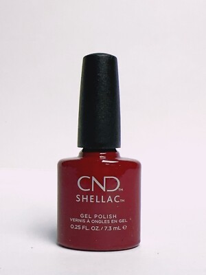 CND Shellac Gel Polish Bordeaux Babe 0.25oz | eBay