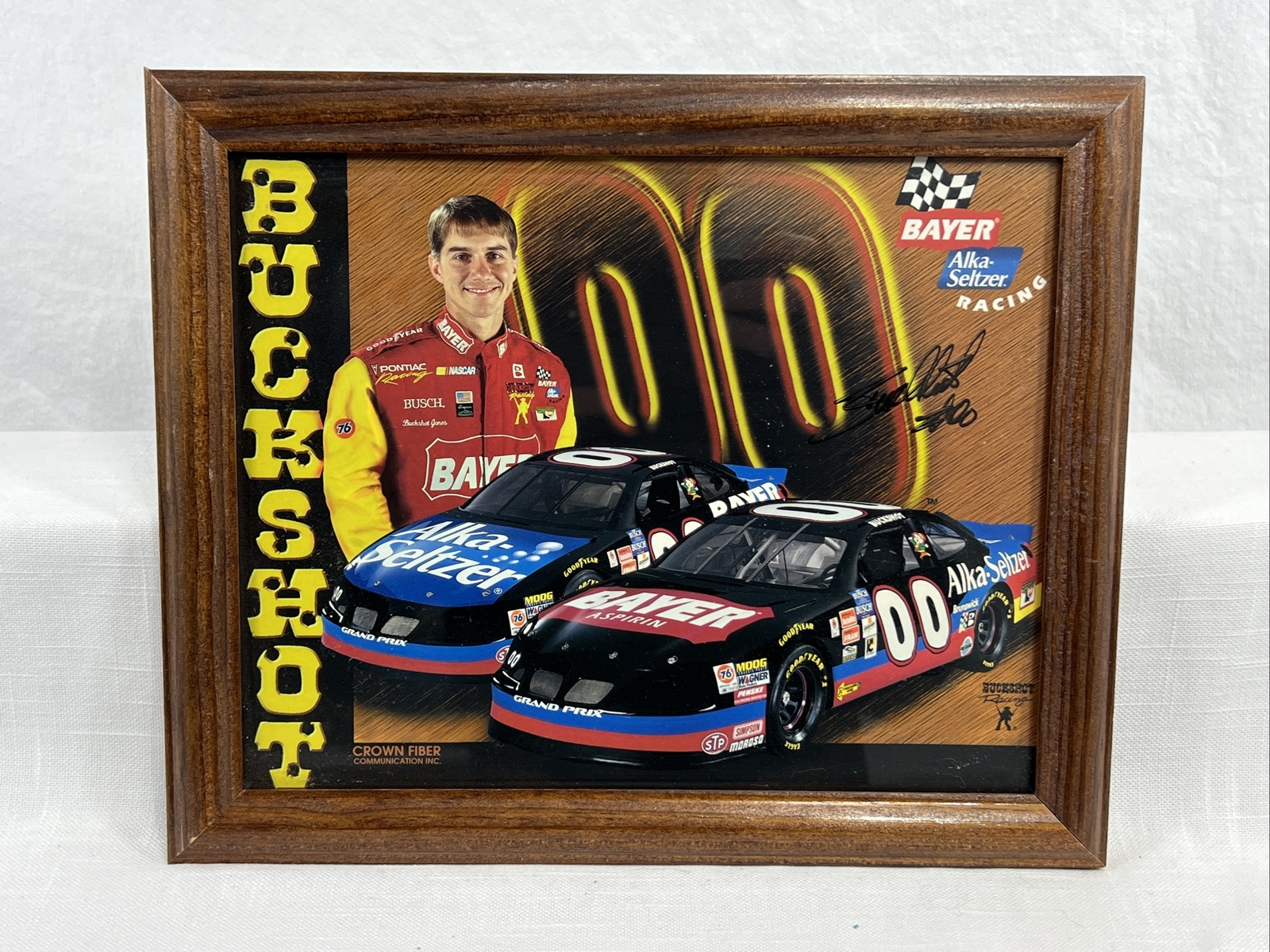 #00 Buckshot Jones 8X10 autograph Photo Picture NASCAR | eBay