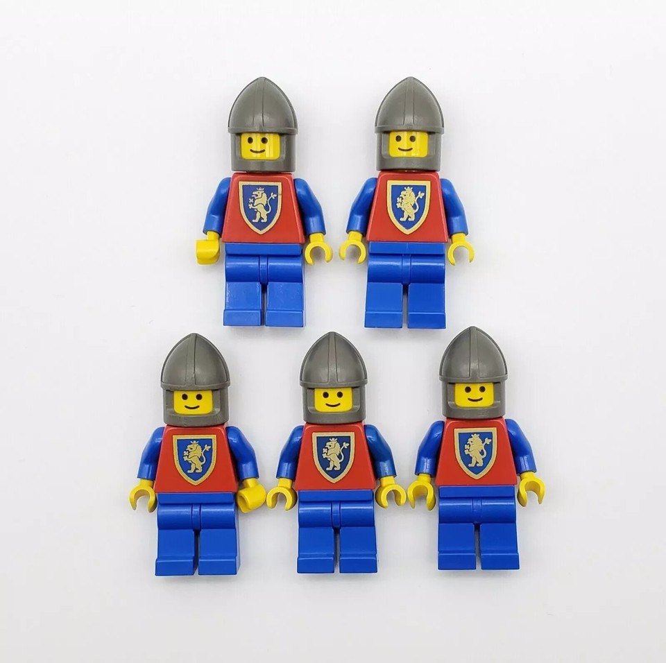 * You Pick * Lego Classic 1980s Knight Minifigure Vintage Yellow Castle ...