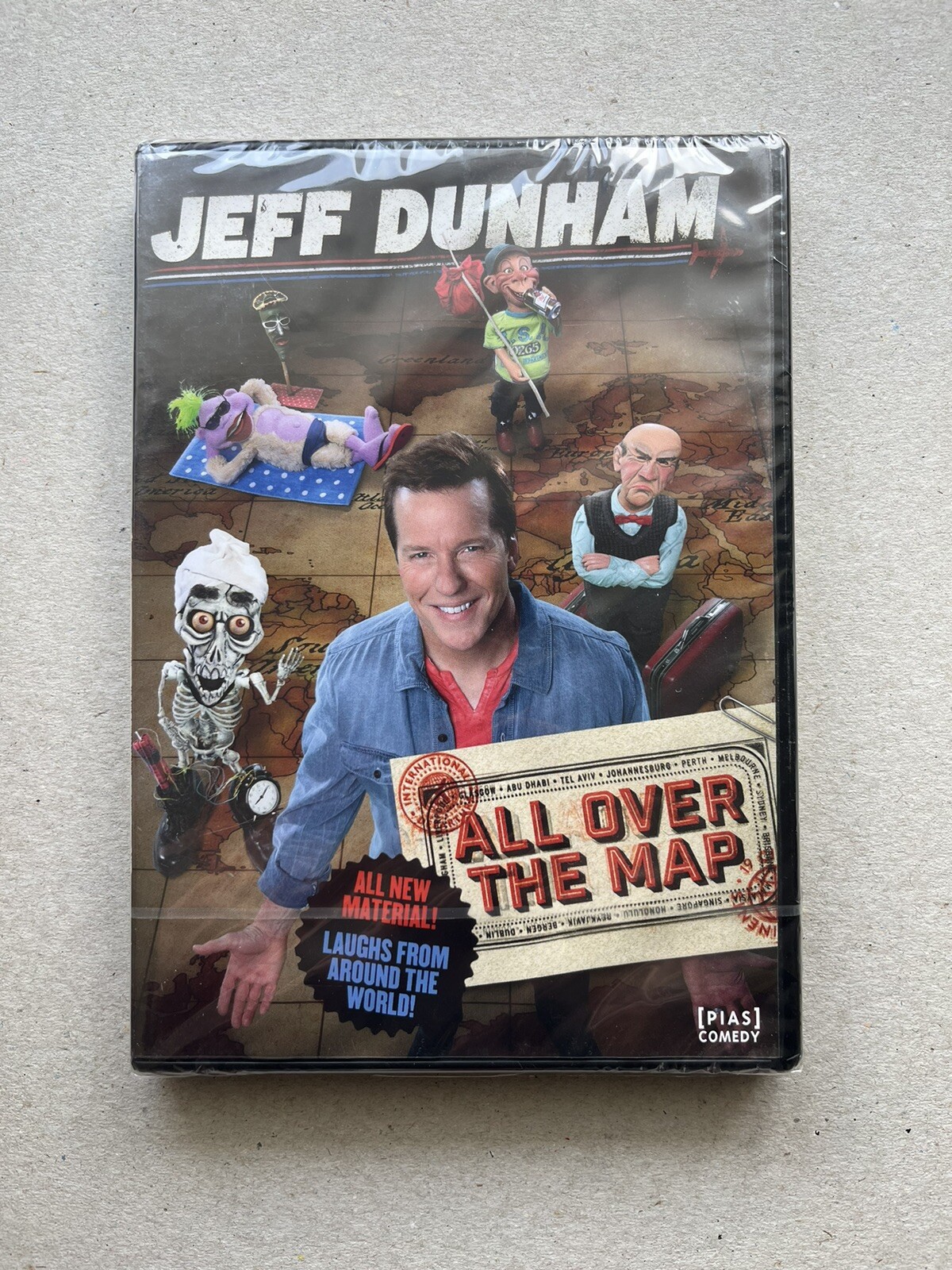 Jeff Dunham - All Over The Map (DVD, 2014) for sale online | eBay