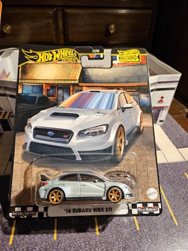 2024 HOT WHEELS PREMIUM BOULEVARD '16 SUBARU WRX STI No Number HTF 1 | eBay