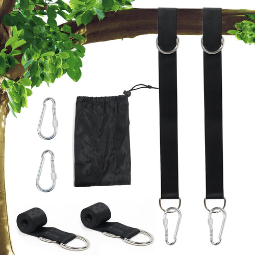 Tree Swing Hanging Strap Kit, Tree Swing Sling 2200 Lbs 5Ft Extra Long ...