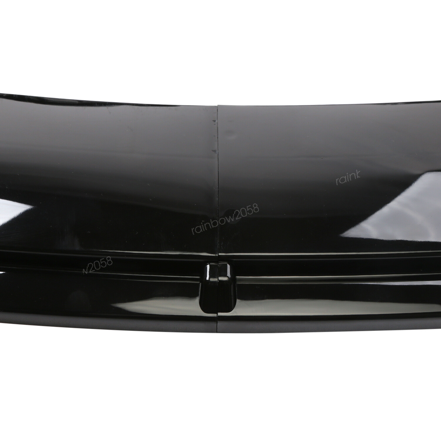Front Bumper Lip Splitter Spoiler +Side Skirts Extension Panel For ...
