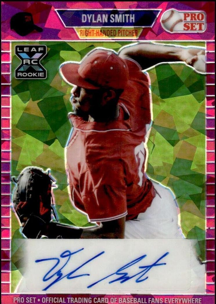 2021 Leaf Pro Set Metal - 1989 Pro Set Autographs Dylan Smith #PA-DS1 ...