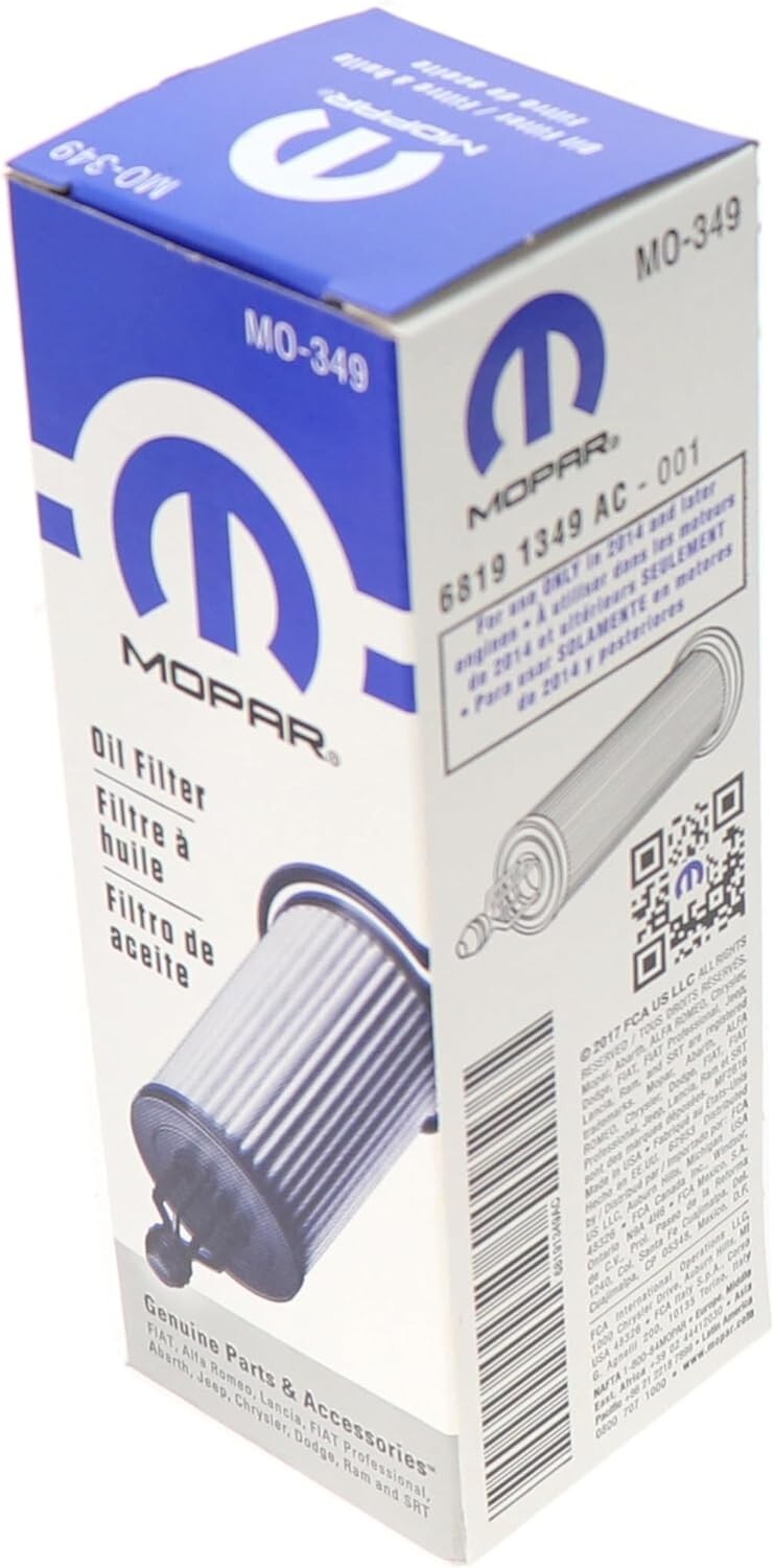 MOPAR MO-349 - cross reference oil filters | oilfilter-crossreference.com