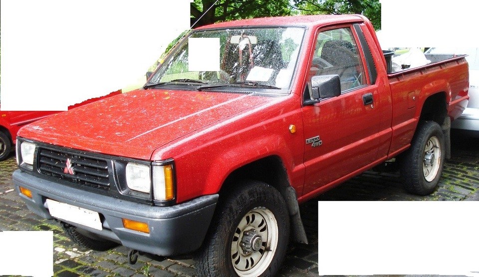 MITSUBISHI L200 PICKUP UTE 2WD 4WD MODEL 1987 1992 1996 FRONT PANEL ...