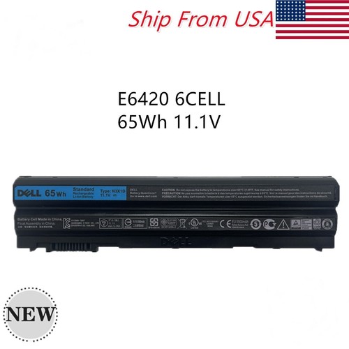 6CELL NEW OEM 65WH Battery For Dell Latitude E6420 E6430 E6540 E6530 8858X T54FJ | eBay