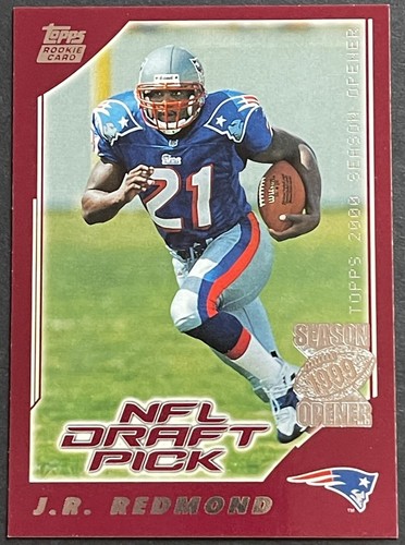 2000 Topps Season Opener J.R. Redmond #219 New England Patriots ...