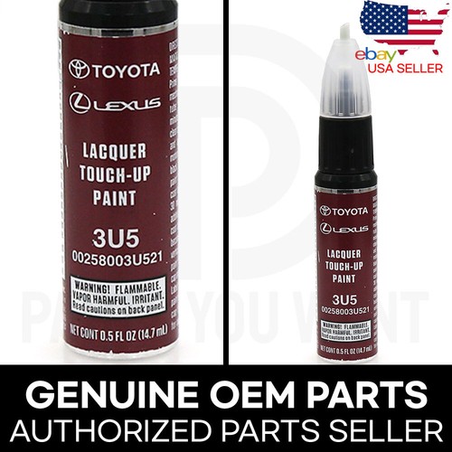 GENUINE Toyota Lexus Factory Touch Up Paint 00258-003U5-21 - Supersonic ...