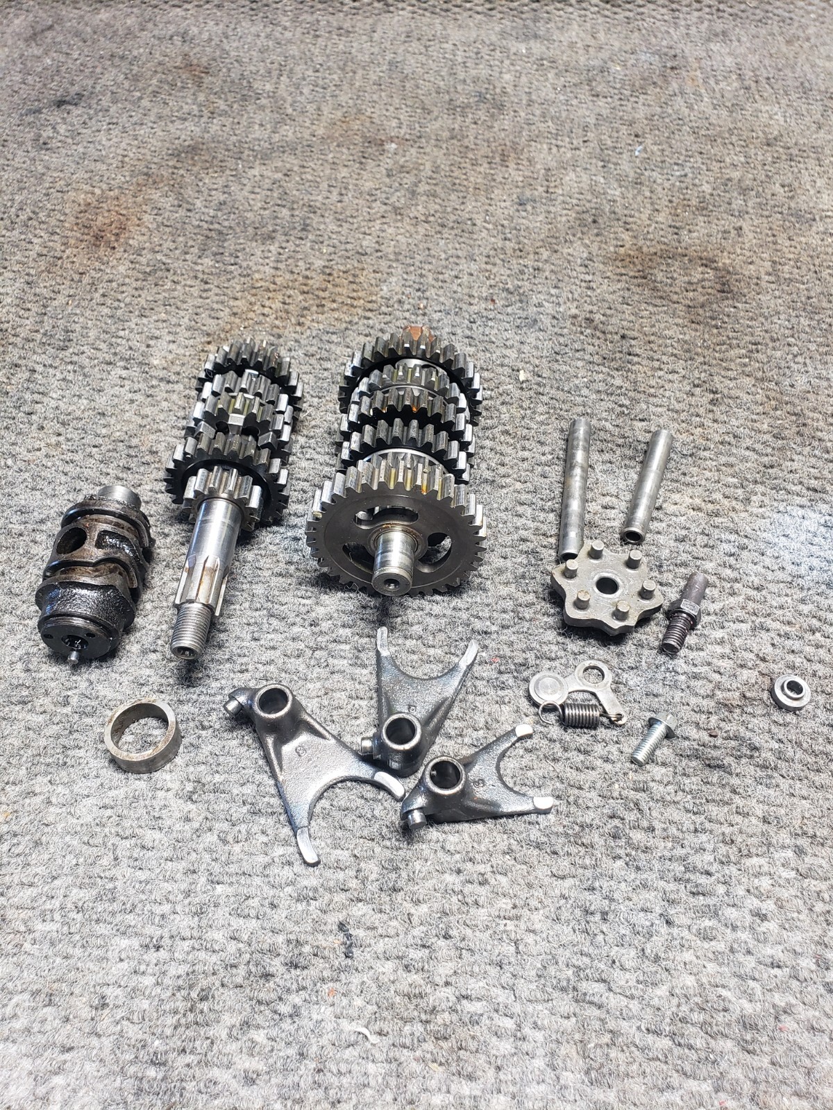 1990 Kawasaki Kx80 Engine Transmission Shift Fork Kx 80 | eBay