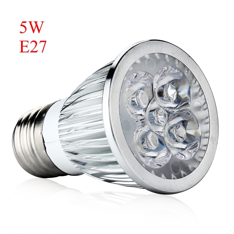 4W 5W E27 GU10 MR16 UV Ultraviolet Purple LED Spotlight Lamp Bulb AC 85 ...