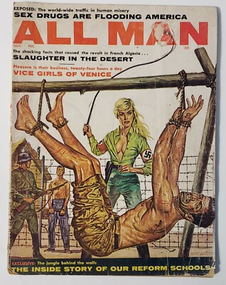 Vintage November 1961 All Man Magazine Vol.2 No.1 | eBay