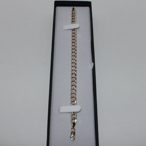 10K Yellow Gold 7mm Cuban Curb Link Bracelet | eBay