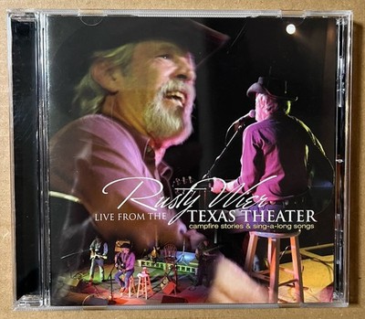 RUSTY WIER "Live From The Texas Theater" '05 Hat Creek CD Texas Country ...