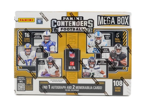 2023 PANINI CONTENDERS FOOTBALL MEGA BOX (TEAL PARALLELS) 746134146527 ...