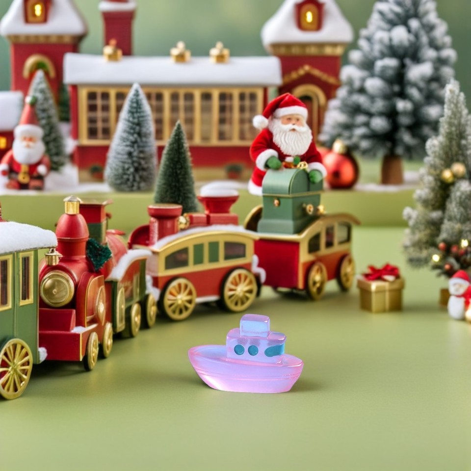 6 Pcs Miniature Figurines Crafts Boat Miniatures Garden | eBay Australia