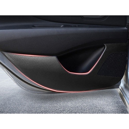 For Hyundai Elantra 2021-2023 Carbon Fiber Door Anti-Kick Panel Guard ...