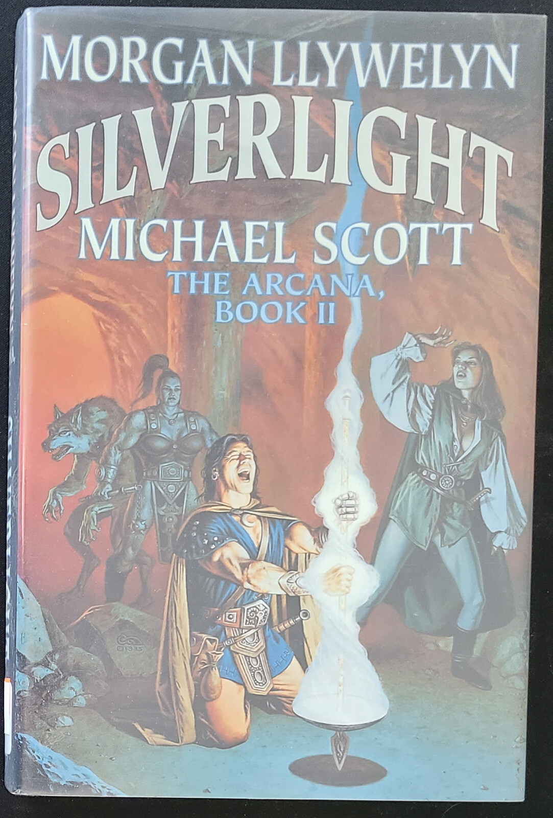 SILVERLIGHT by Morgan Llywelyn & Michael Scott (Hardcover 1996) The Arcanna bk 2 9780671877286| eBay