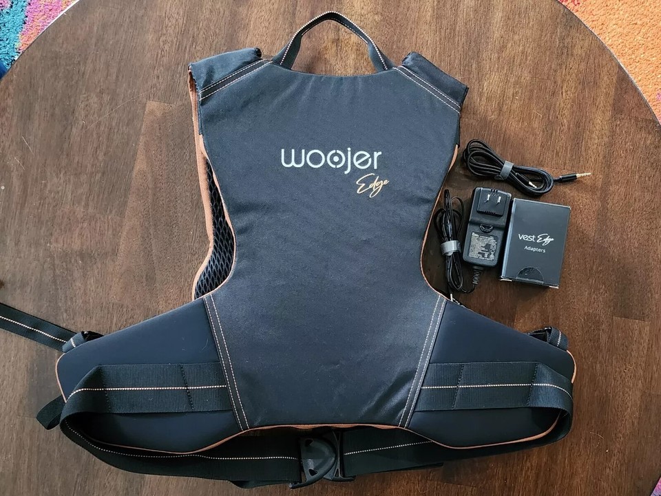 Woojer Vest Edge Haptic Feedback Vest Gaming & Music - WJRVE101 | eBay